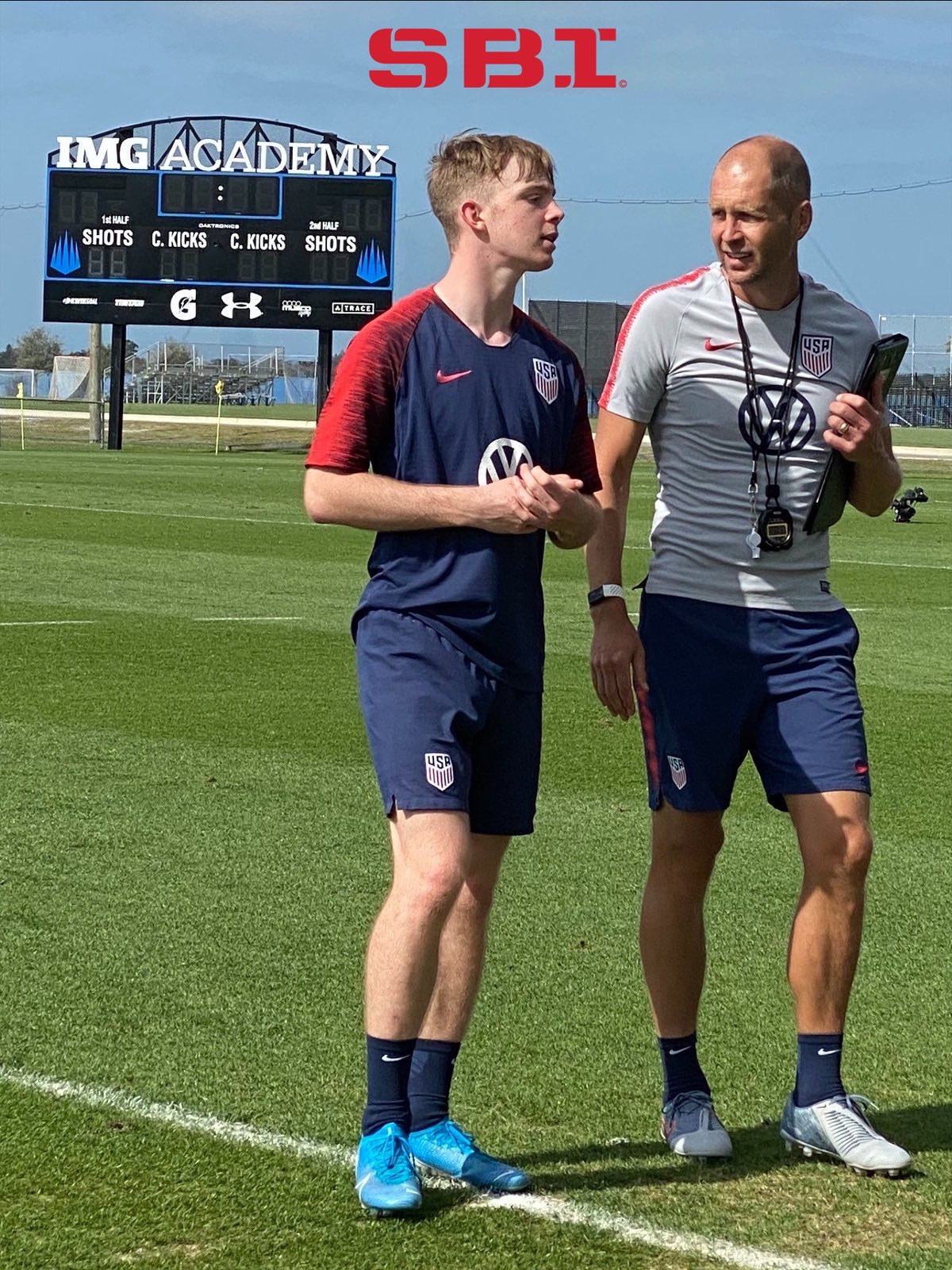 Cameron Harper on international duty with the USA - Beswicks Sports